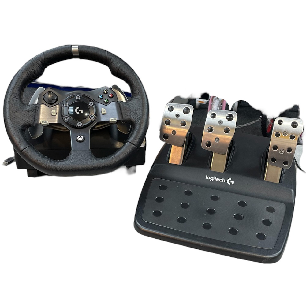 Pre-owned Logitech G920 Steering Wheel & Pedals - Own4Less